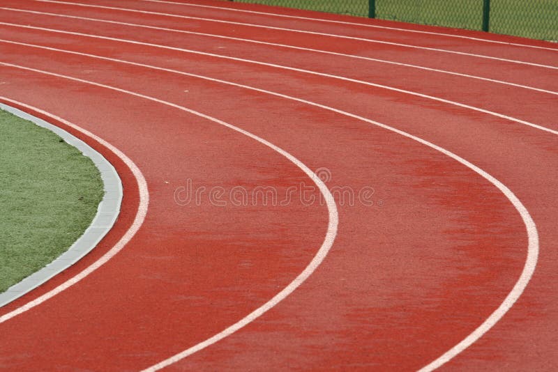 Track stock photo. Image of running, rain, track, lanes - 4911334
