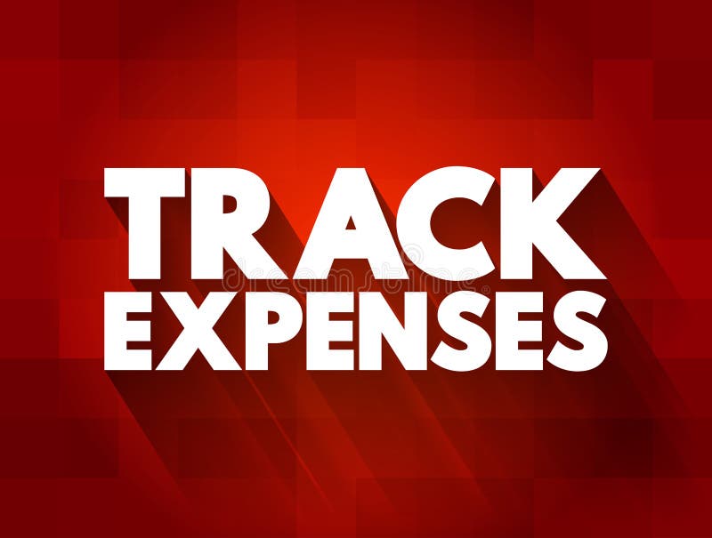 Track Expenses Stock Illustrations – 325 Track Expenses Stock ...
