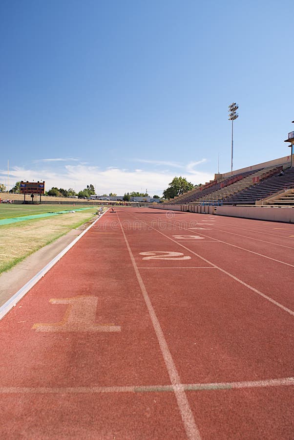 Track and field stock photo. Image of track, bleachers - 10738428