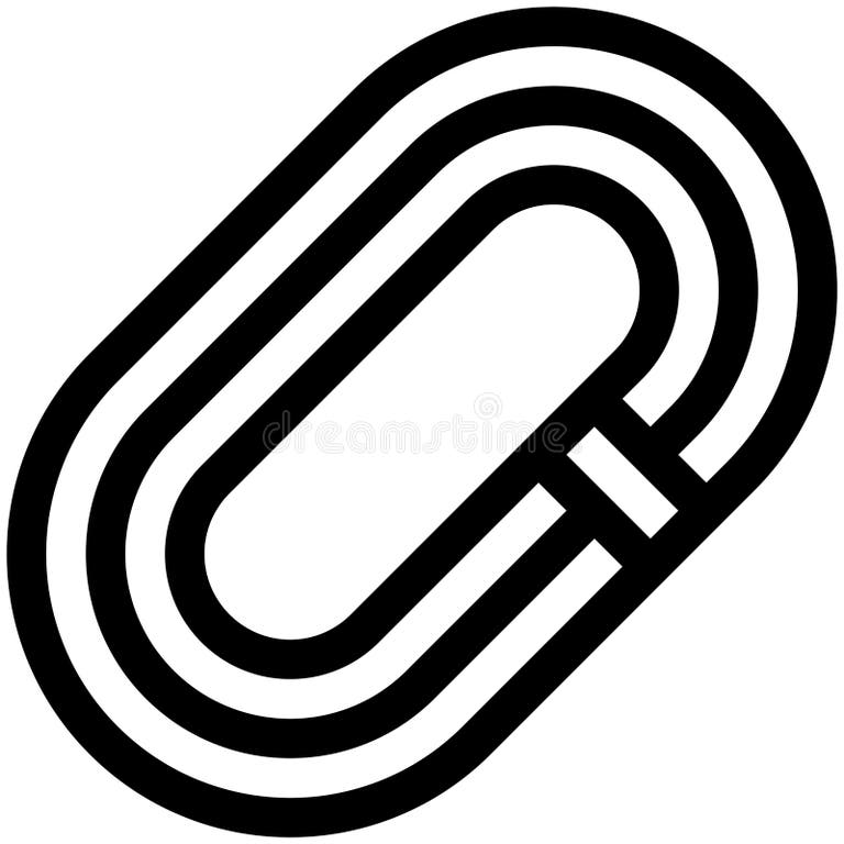 Track and Field Icon, Marathon Related Vector Stock Vector ...