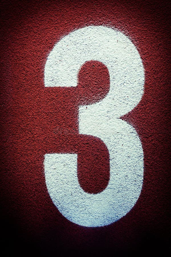 Number three stock photo. Image of number, texture, algebra - 30020732