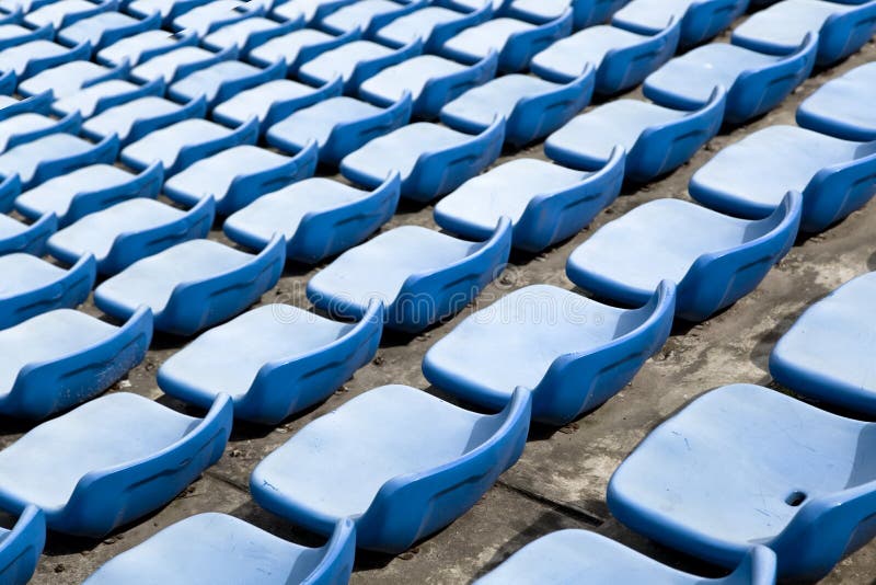 Track field rubber seats stock photo. Image of concrete - 25207938