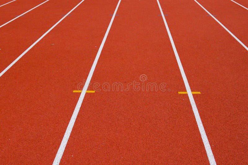 Track and Field Running Lanes Stock Photo - Image of tracktown ...