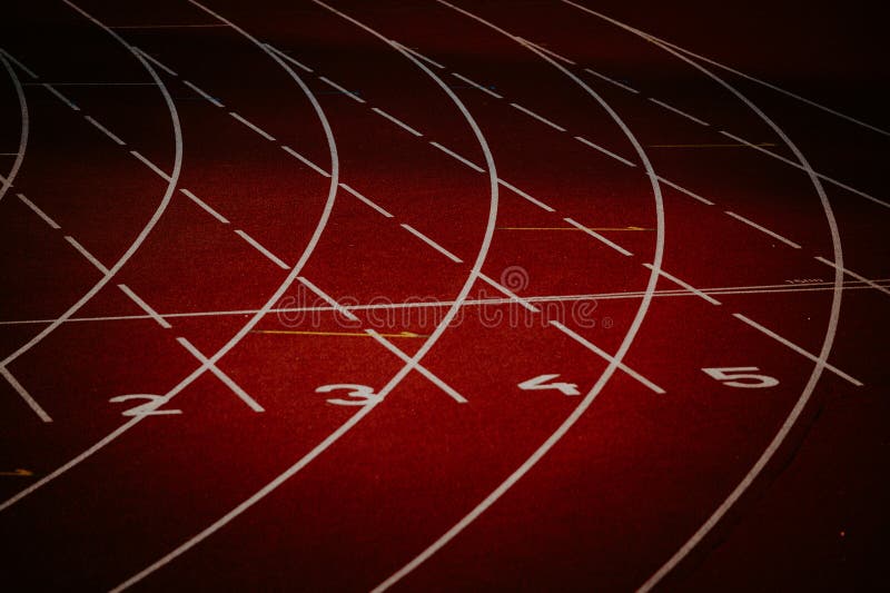 Track and Field Wallpaper. the Intersection of White Lines and Numbers ...