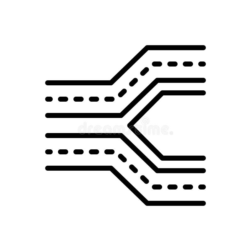 Mix Icon for Track, Train Tracks and Travel Stock Vector - Illustration ...