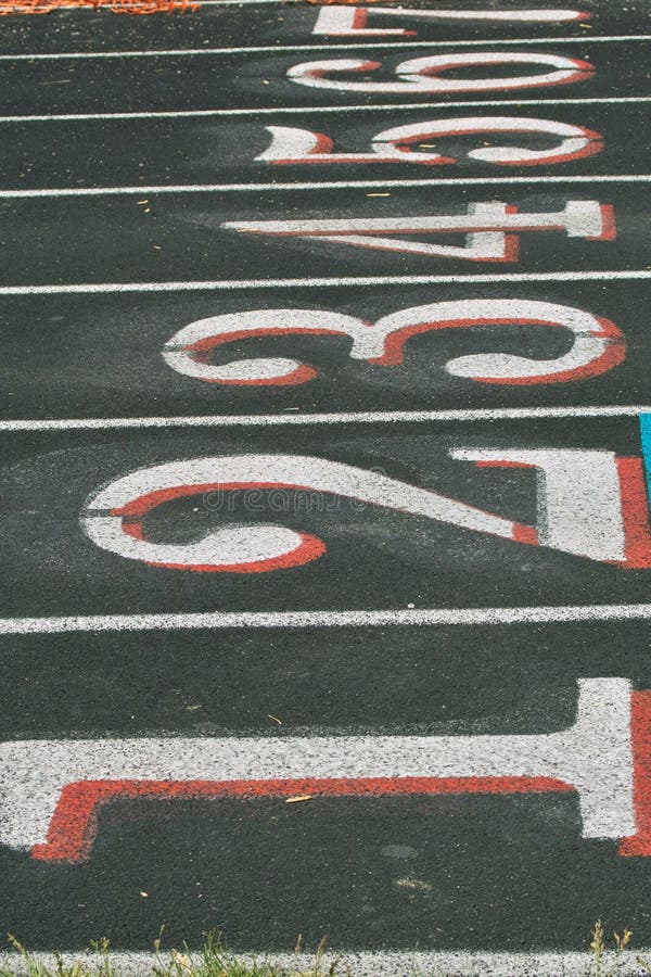 Track Lanes stock photo. Image of sports, rows, black - 11526906