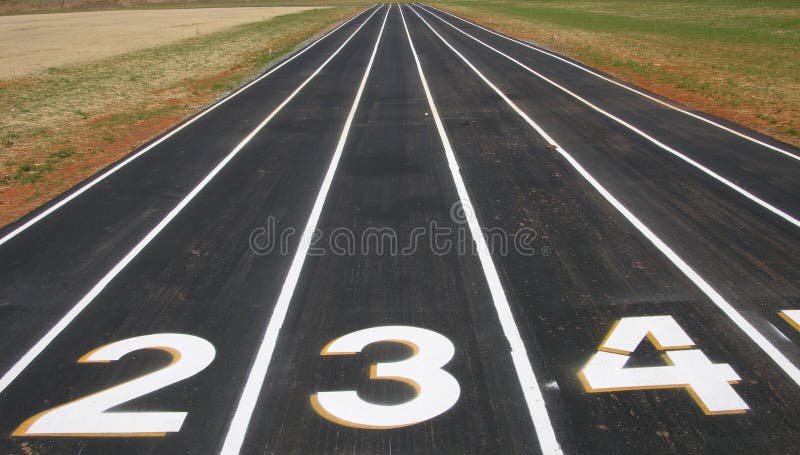 Track lanes stock photo. Image of lines, compete, sports - 1564128