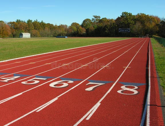 Track lines stock image. Image of college, contest, event - 416317