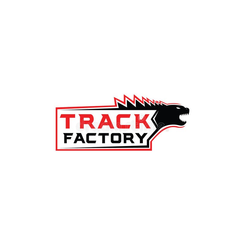 Track Logo Design Vector Symbol Emblem Stock Vector - Illustration of ...