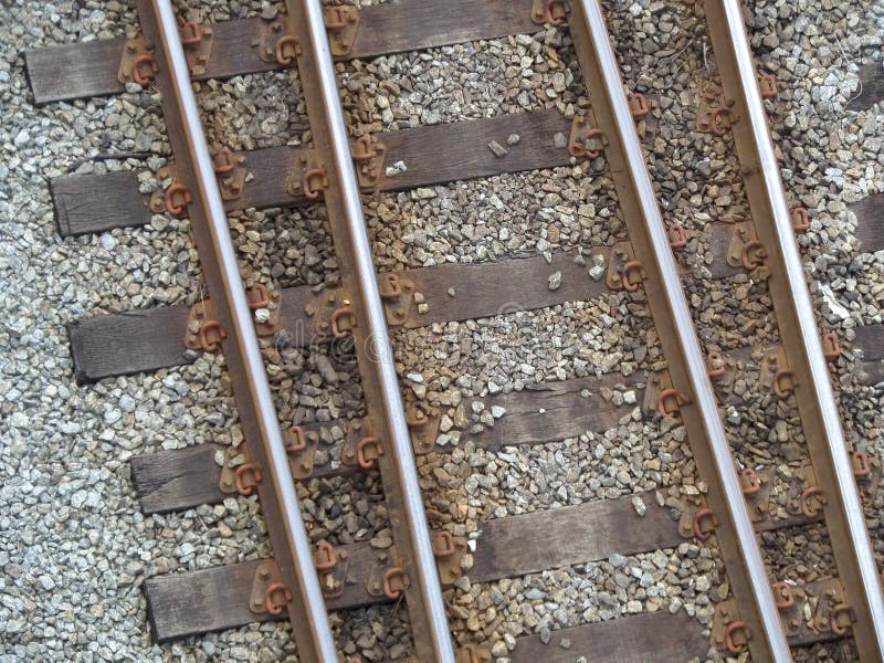 Track, Metal, Wood Picture. Image: 124939815