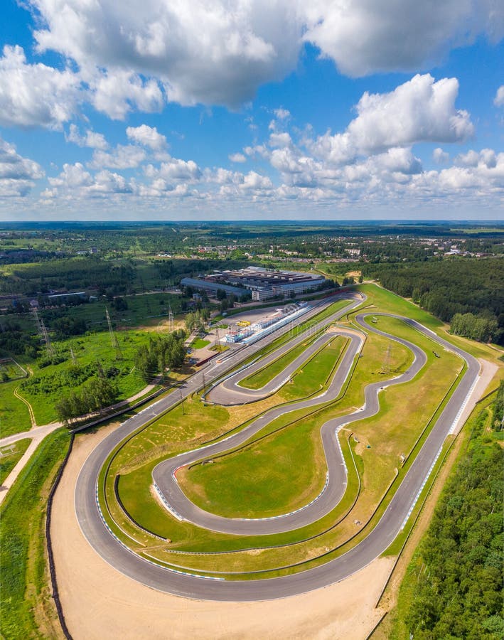 Track for racing on cars stock photo. Image of architecture - 161431050