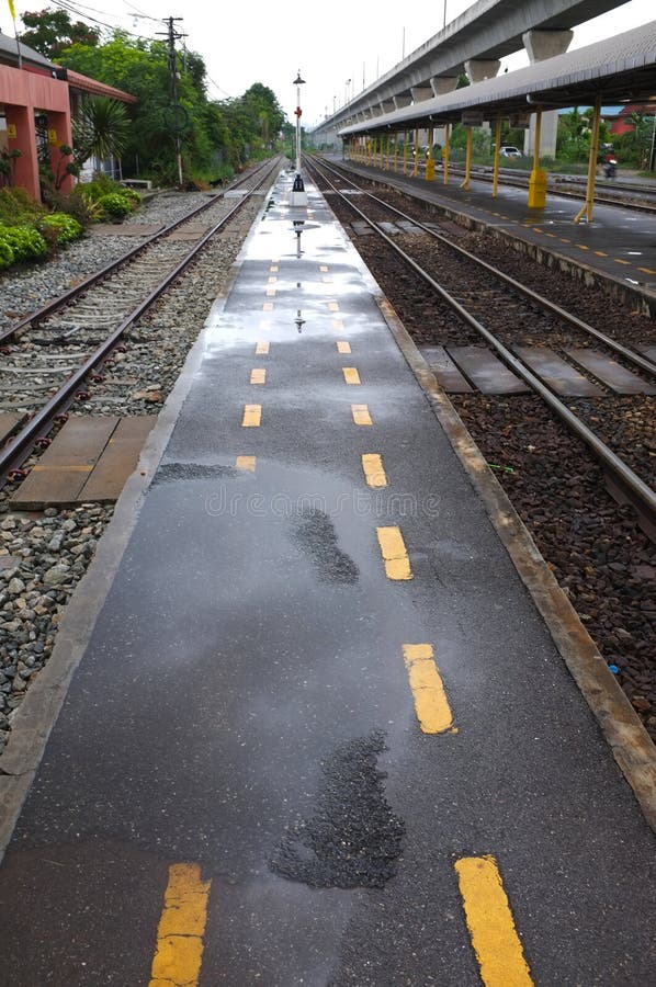 Track of railroad stock photo. Image of architecture - 73891956