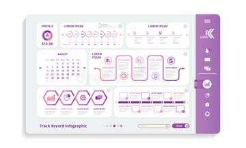 Financial Track Record Icon Stock Illustrations – 52 Financial Track ...