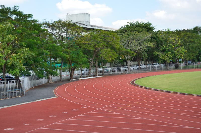 Track runing stock image. Image of field, start, surface - 50404691