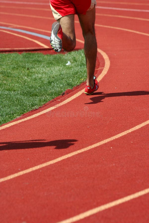 Track runner stock image. Image of outside, athlete, exercise - 9203633