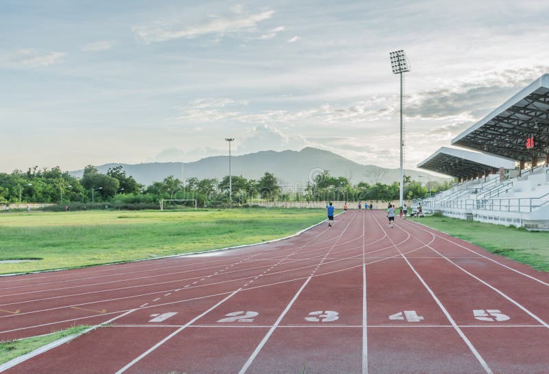 Track running editorial photo. Image of compete, colorful - 59992526