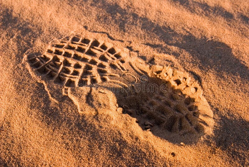 Track on a sand stock photo. Image of wavy, close, nature - 16436122
