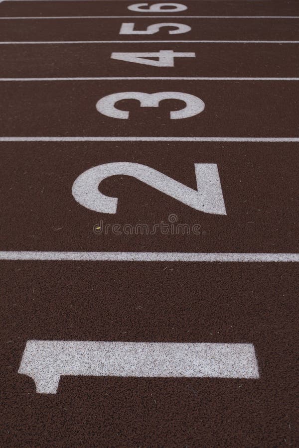 Track Starting Line stock photo. Image of athletic, sports - 98170196