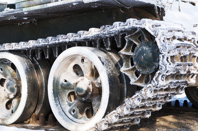 Tracked Armored Robot-minesweeper Stock Photo - Image of minesweeper ...