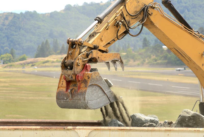 Tracked Hoe stock image. Image of sand, trackhoe, track - 48538567