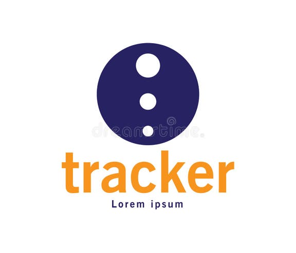 Tracker Logo Design stock illustration. Illustration of locator - 84938161