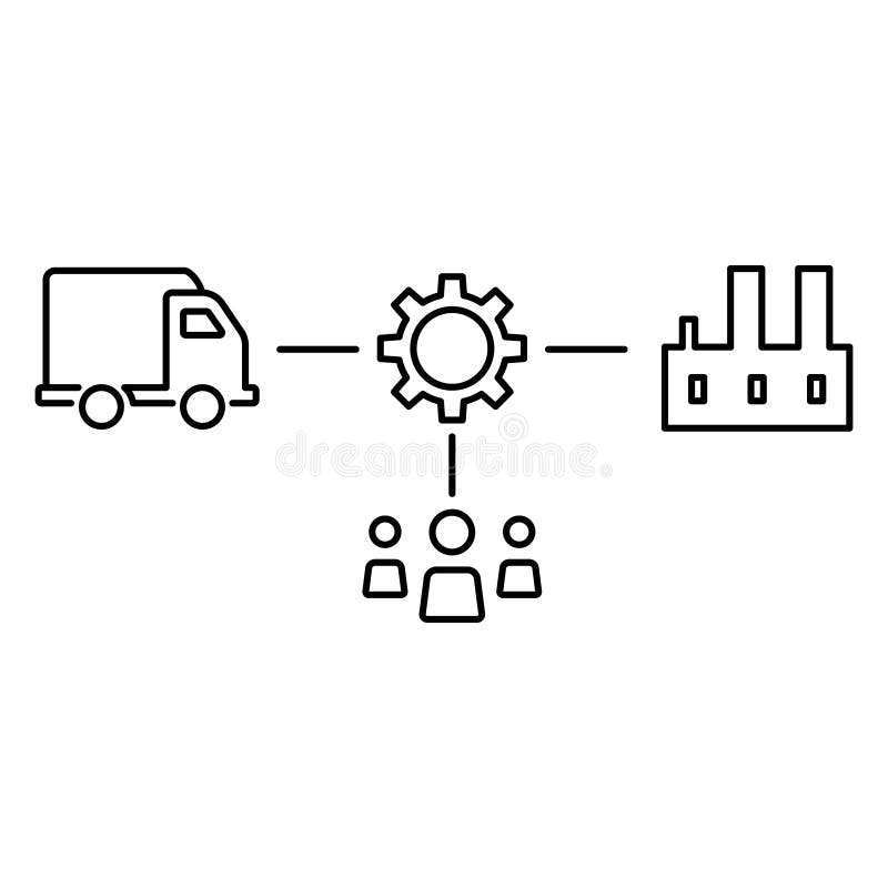 Tracking Assets. Delivery Tracking Icon Stock Illustration ...