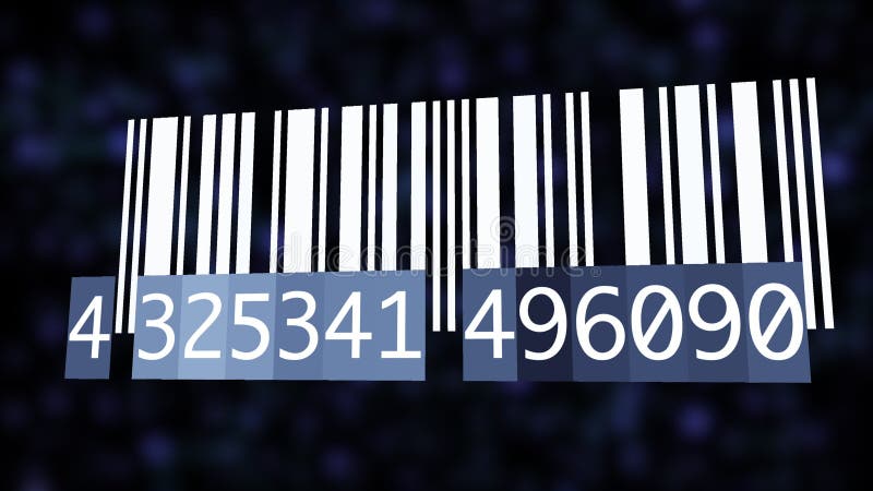 Tracking Bar Code Identification Sticker Label Barcodes Number Motion ...