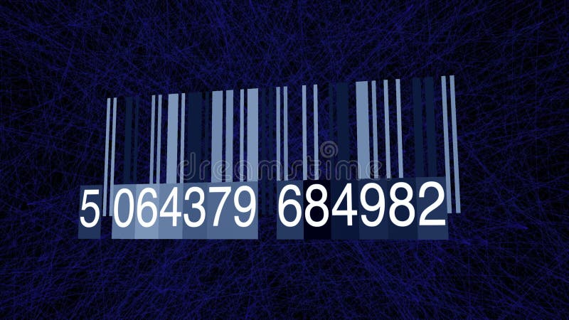 Tracking Bar Code Identification Sticker Label Barcodes Number Motion ...
