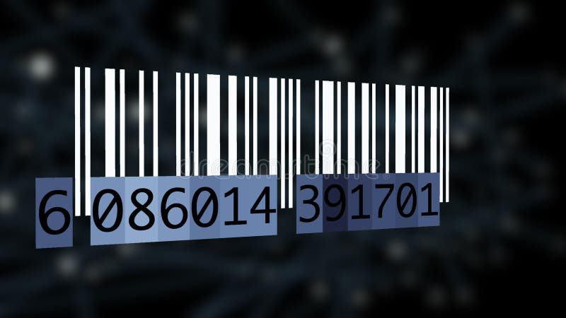 Tracking Bar Code Identification Sticker Label Barcodes Number Motion ...