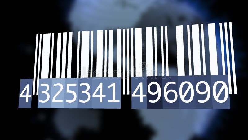 Tracking Bar Code Identification Sticker Label Barcodes Number Motion ...