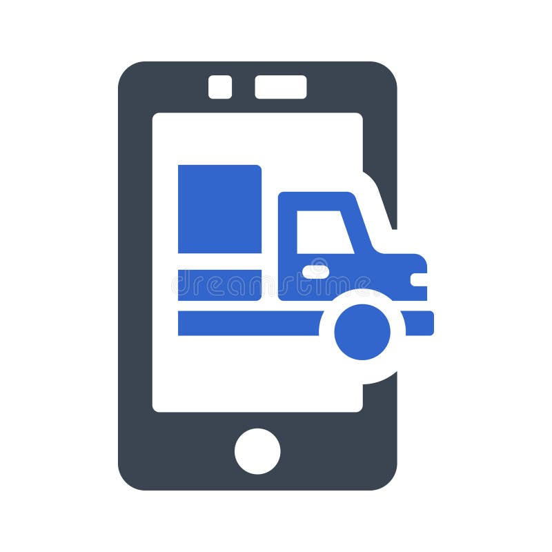 Tracking cargo icon stock vector. Illustration of shipment - 330713501