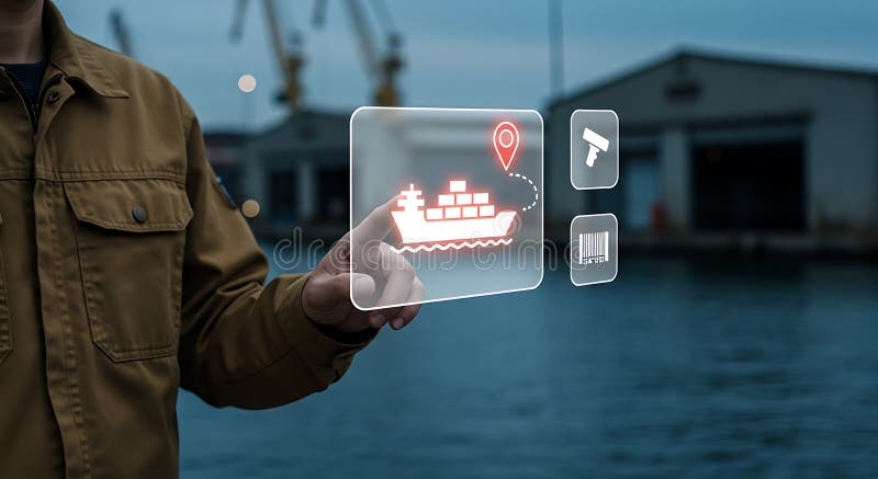 Tracking Cargo Ship Location Using Digital Interface at Shipping Port ...
