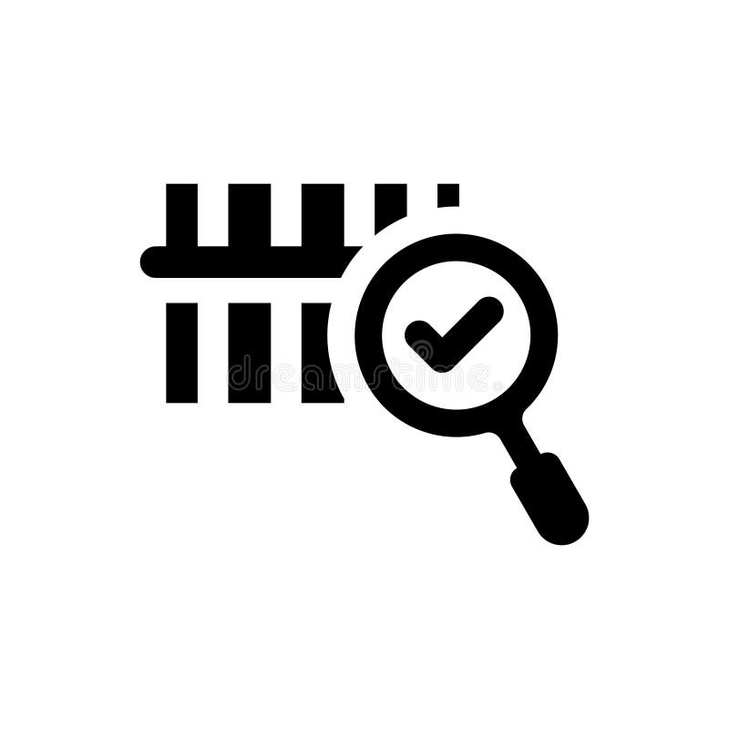Tracking Code Icon. Monochrome Style Design from Logistics Delivery ...