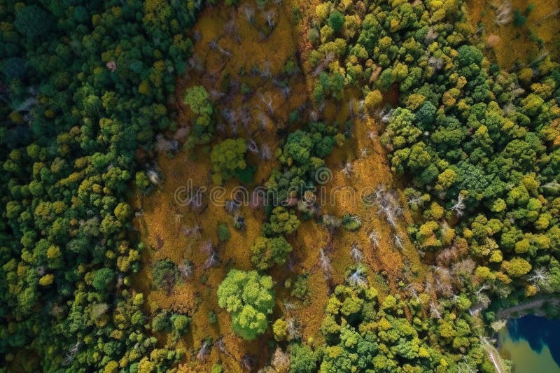 Tracking of Deforestation through a Satellite Imagery Stock Image ... Tracking of Deforestation through a Satellite Imagery Stock Image ...