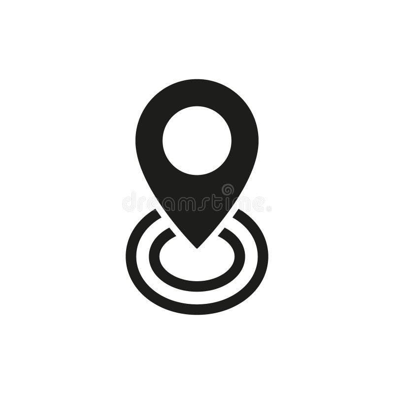 Tracking Icon. Simple Vector Illustration. Stock Vector - Illustration ...