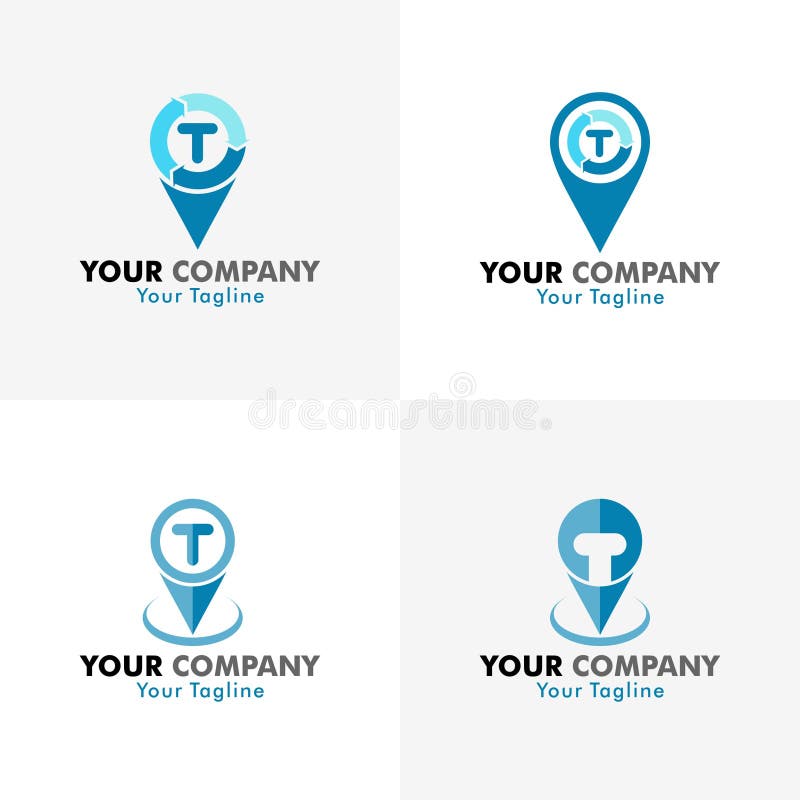 Tracking Logo Vector stock vector. Illustration of business - 141090024