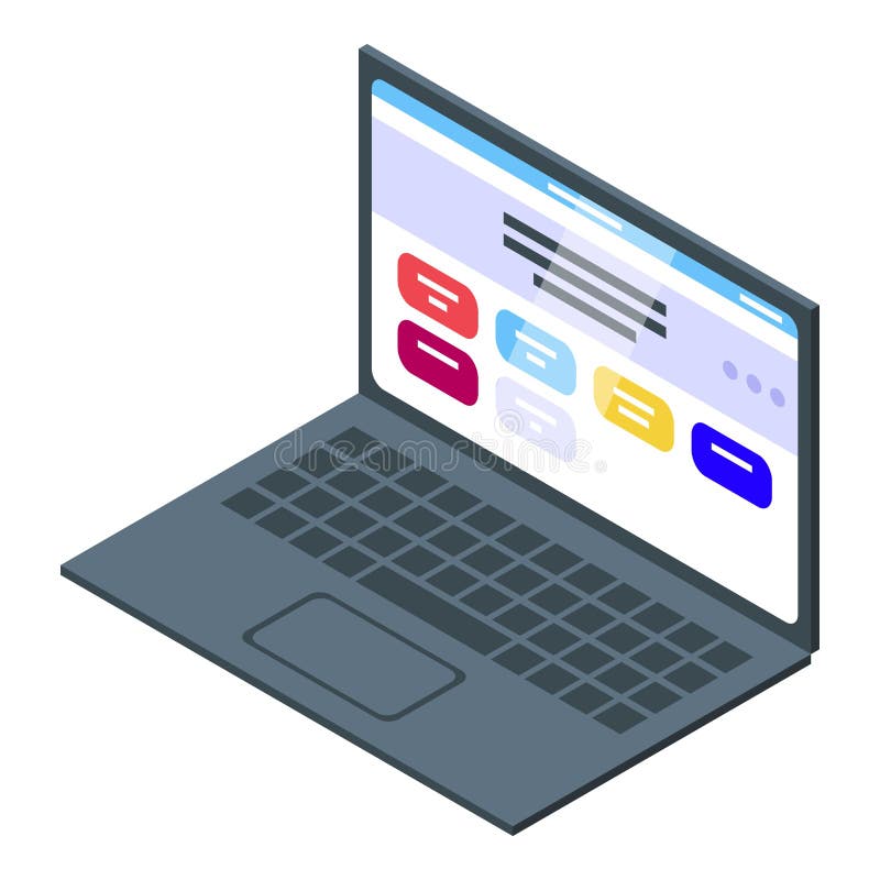 Tracking Task Icon, Isometric Style Stock Vector - Illustration of ...