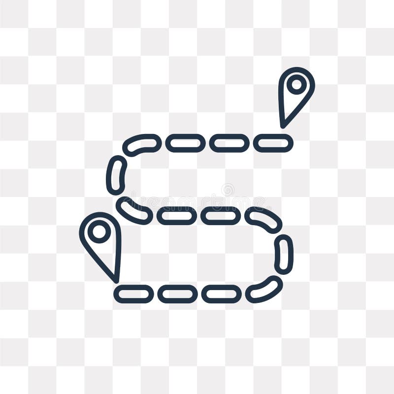 Tracking Linear Icon. Modern Outline Tracking Logo Concept on Wh Stock ...