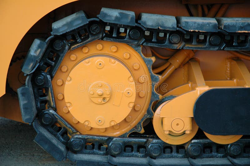 Tracks stock photo. Image of gears, treads, industry, tractor - 195184