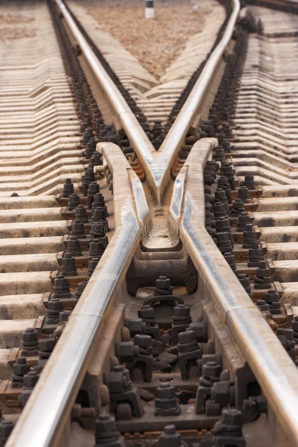 Tracks. Rails stock photo. Image of steel, railway, tourism - 15118712