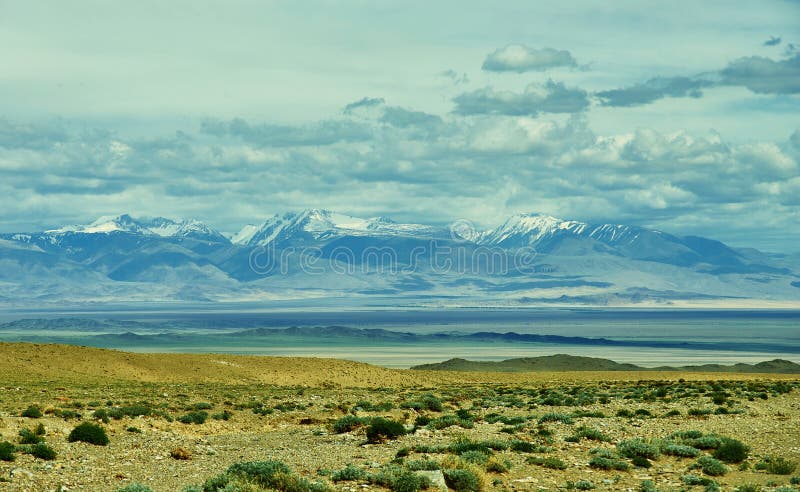 Tract Ulyastayn-Khudo stock image. Image of graze, scene - 281664167