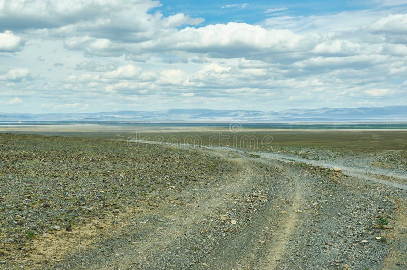 Tract Ulyastayn-Khudo stock photo. Image of panoramic - 152226994