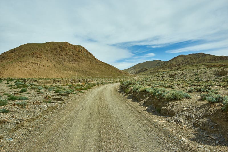 Tract Ulyastayn-Khudo stock photo. Image of steppe, travel - 152621464