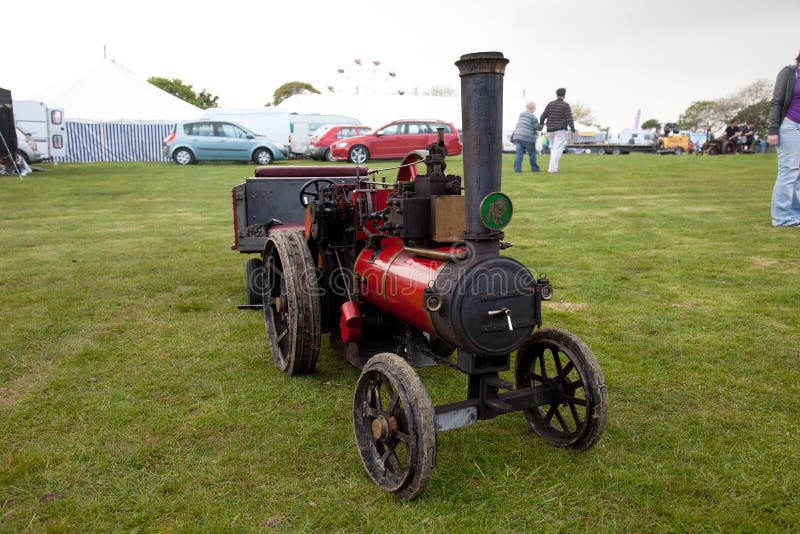 Traction Engine stock image. Image of vintage, parc, steam - 25152297