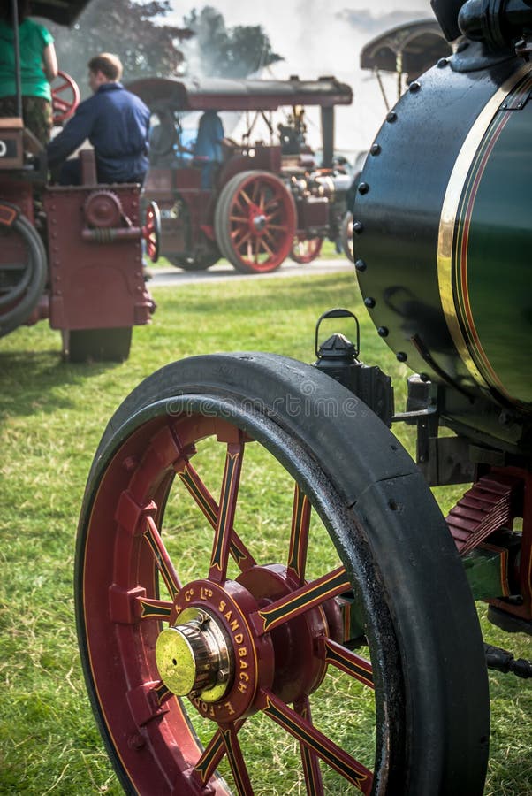 Traction Engine Parade stock image. Image of mechanical - 37010765