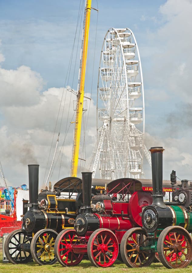 Traction Engines at Pickering Annual Rally Editorial Stock Photo ...