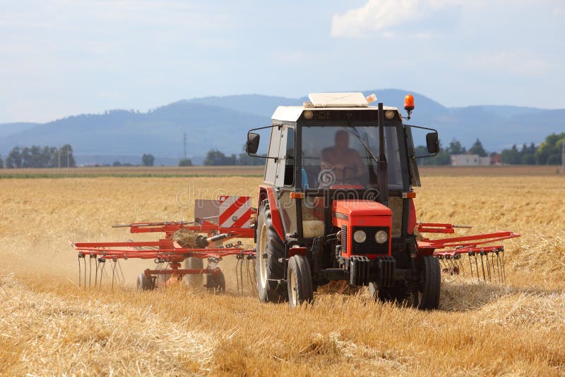 Tractor agriculture farm stock photo. Image of nature - 21880000