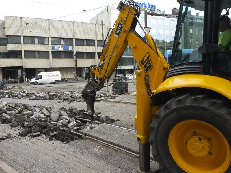 Tractor editorial photo. Image of tractor, building, repair - 49752746