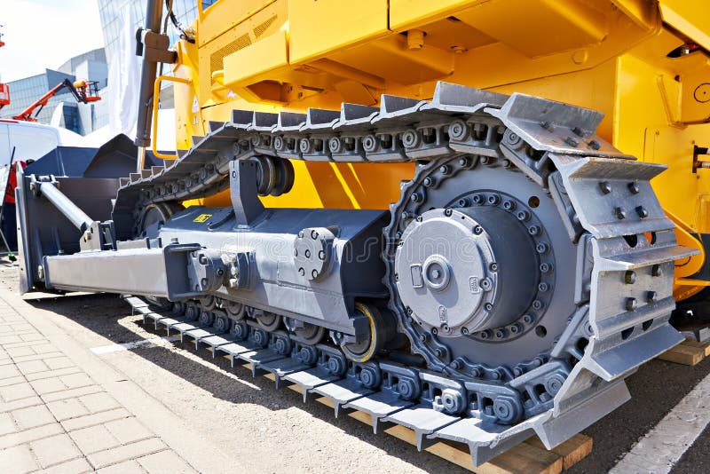 Tractor bulldozer stock photo. Image of agricultural - 256953876