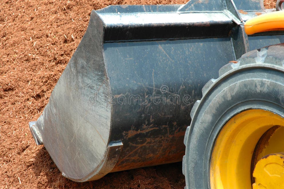 Tractor Carrying Load stock photo. Image of plow, dirt - 811652
